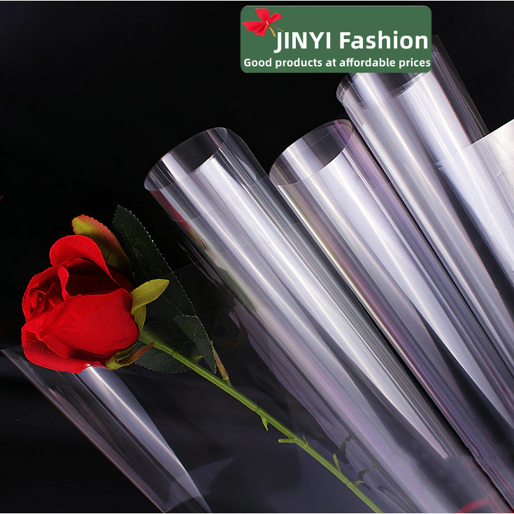 （50*70cm) Multipurpose transparent wrapping paper ~ bouquet fruit gift ...