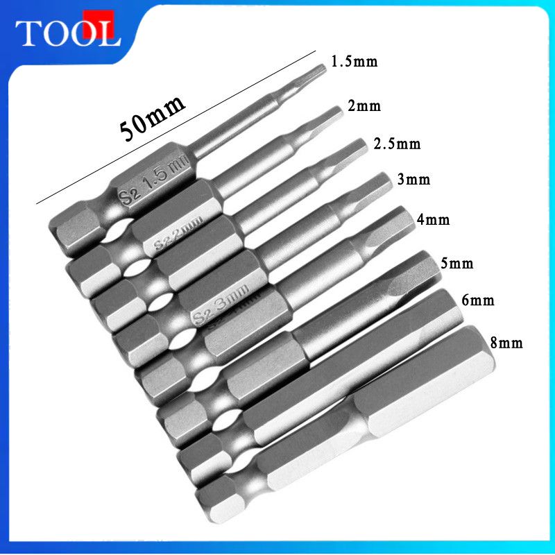 betterlife3.ph⚡ 8PCS Hex Key Allen Bit Set Quick Change Connect Impact Driver Power Drill Metric ...