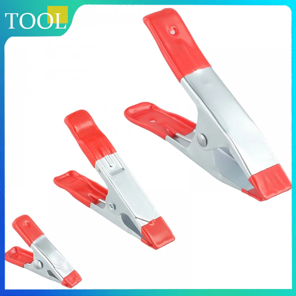 ⭐knowwhy.ph⭐ Spring Clamp Clamps Woodworking Grip Metal Multifunction ...