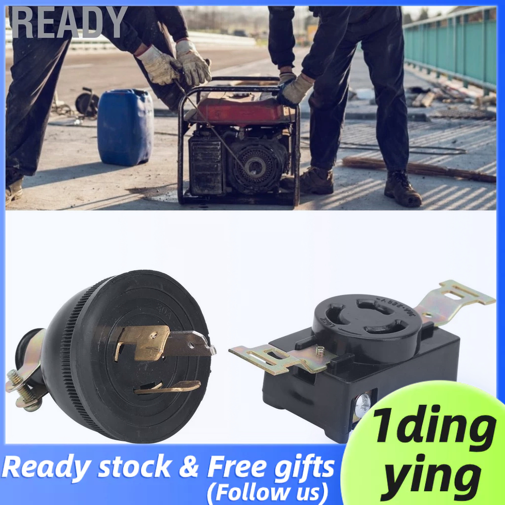 Ready Stock Generator 3-Hole Socket Plug SinglePhase Copper Diesel ...