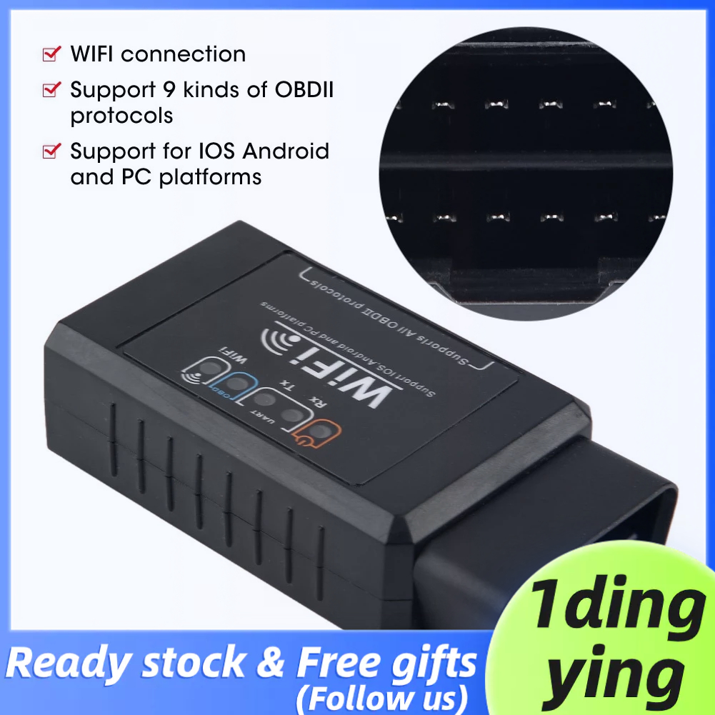 OBD2 Easy Programming Quick Detection Fault Clearing WIFI Connection ...