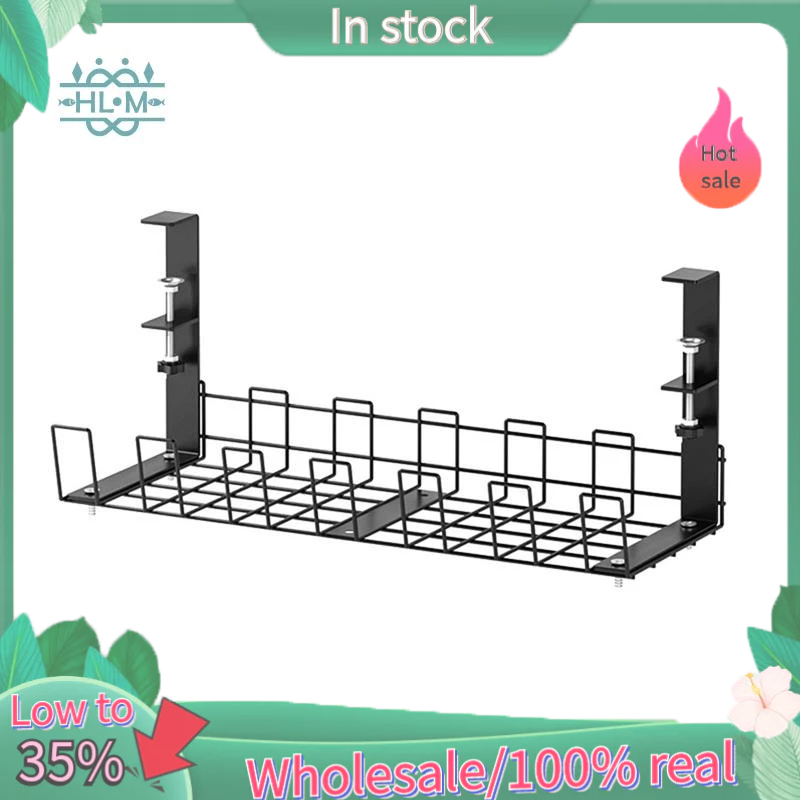Under Desk Wire Storage Rack Under Desk Cable Organizer Wire Cable Tray ...