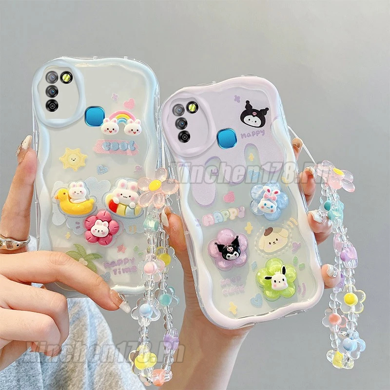 Infinix Smart 6 Resin doll Aesthetic Case for infinix X657B X657 X657C ...