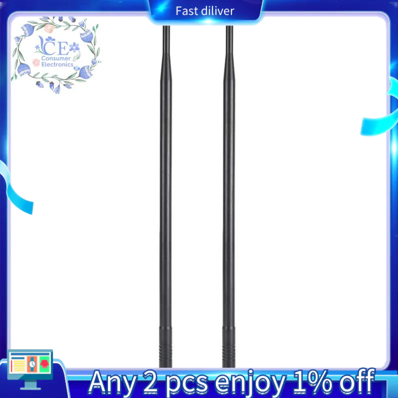 2X 12DBI WiFi Antenna, 2.4G/5G Dual Band High Gain Long Range WiFi ...
