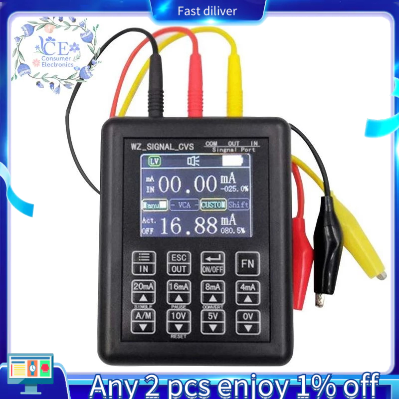 4-20MA 0-10V Adjustable Signal Generator Process Controlling Signal ...