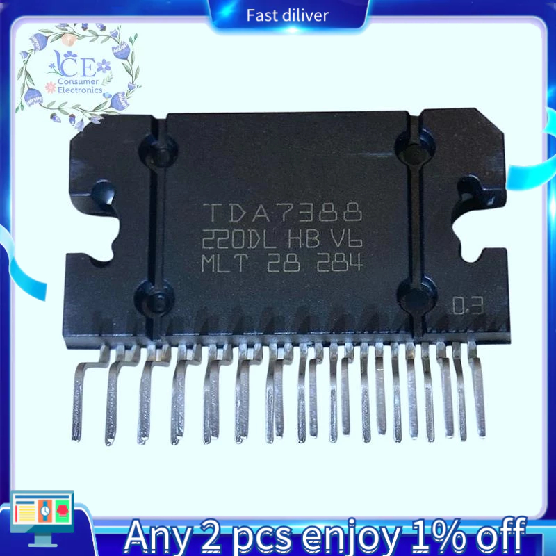 TDA7388 Power Amplifier Audio Power Amplifier Integrated Circuit TDA-7388 New | Shopee Philippines