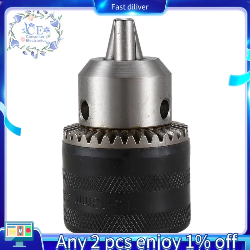 Key Type 1.5-13mm Capacity B16 Tapered Bore Drill Chuck | Shopee ...