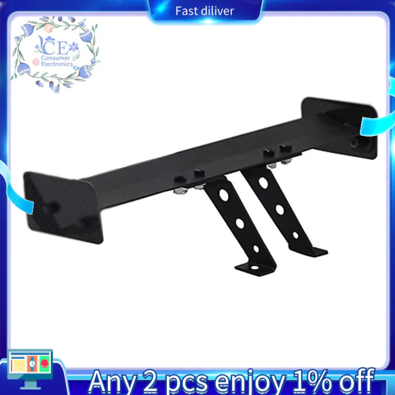1/10 RC Car Aluminum Alloy Tail Wing Spoiler for Tamiya TT-01 TT02 HSP ...