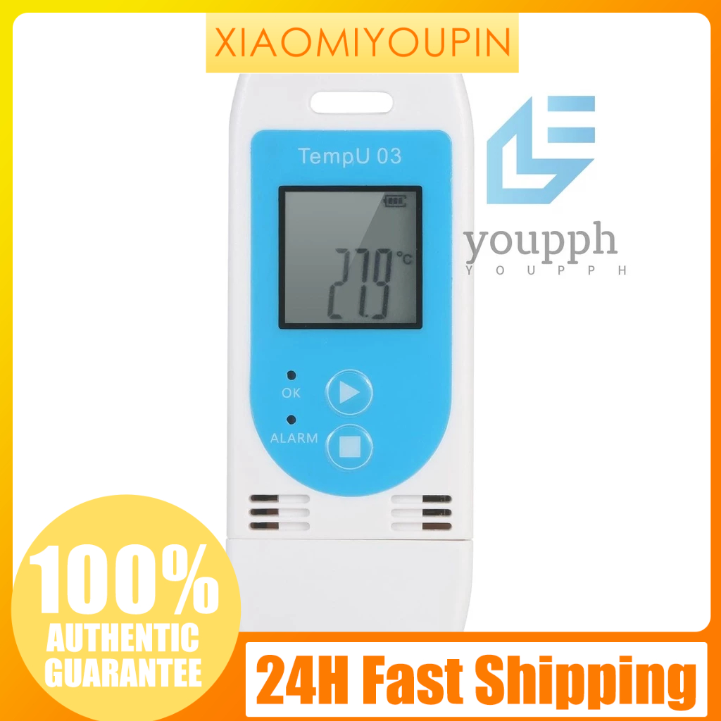 Usb Temperature Humidity Data Logger Reusable Rh Temp Datalogger Recorder Humiture Recording