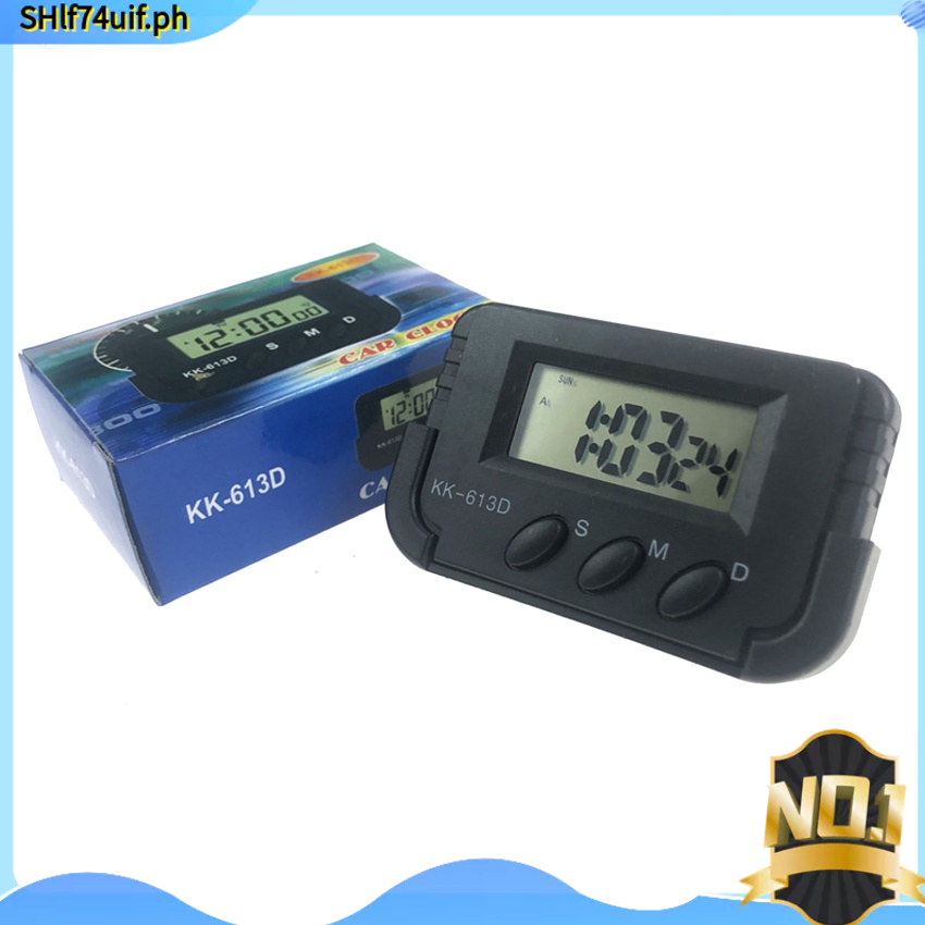 Electronic digital Car clock automobile mini vehicle Watch Kenko 613d ...