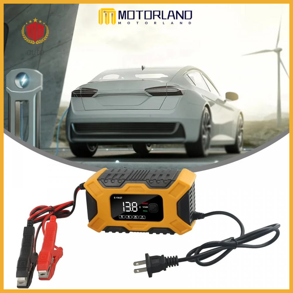 12V 24V Multi mode Car Battery Charger Jump Starter Smart Automatic ...