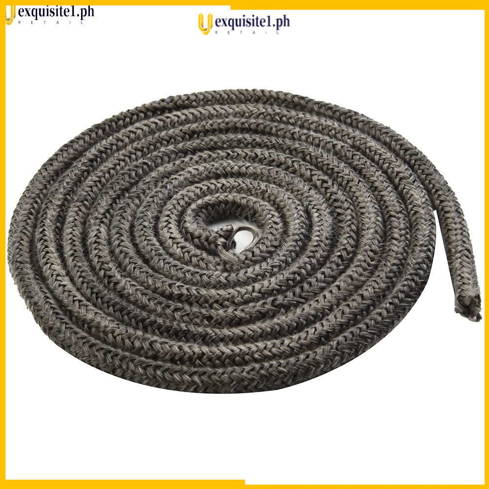 10/12mmX2M Wood Fire Stove Heater Door Rope Seal Gasket Fiberglass ...