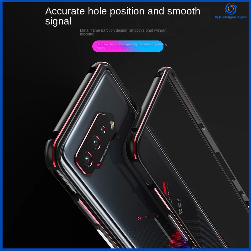 Asus ROG6/ROG5/5pro/5S Metal Frame Phone Case Protective Case Player ...