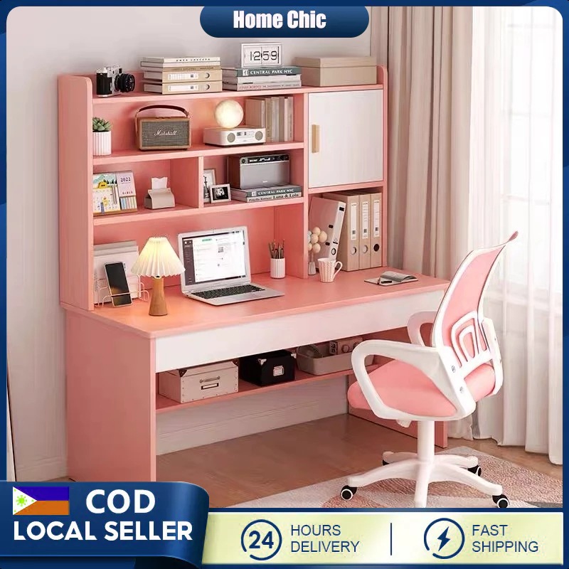 simple modern small bookshelf combination one Study Desk Computer table ...
