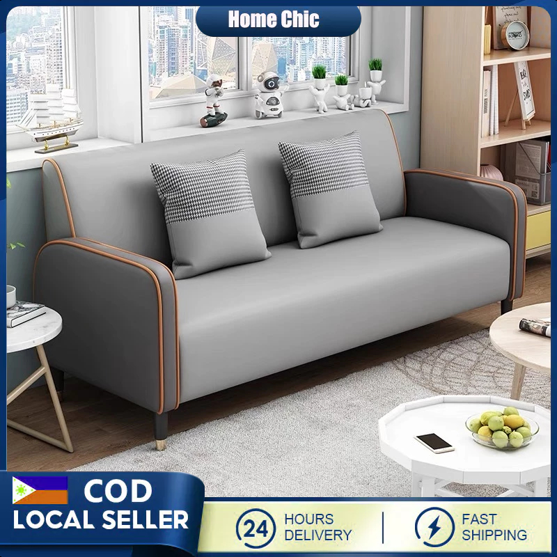 1.1M Sofa Luxury Dormitory Lounge Chair Nordic Style Sofa Hair salon ...