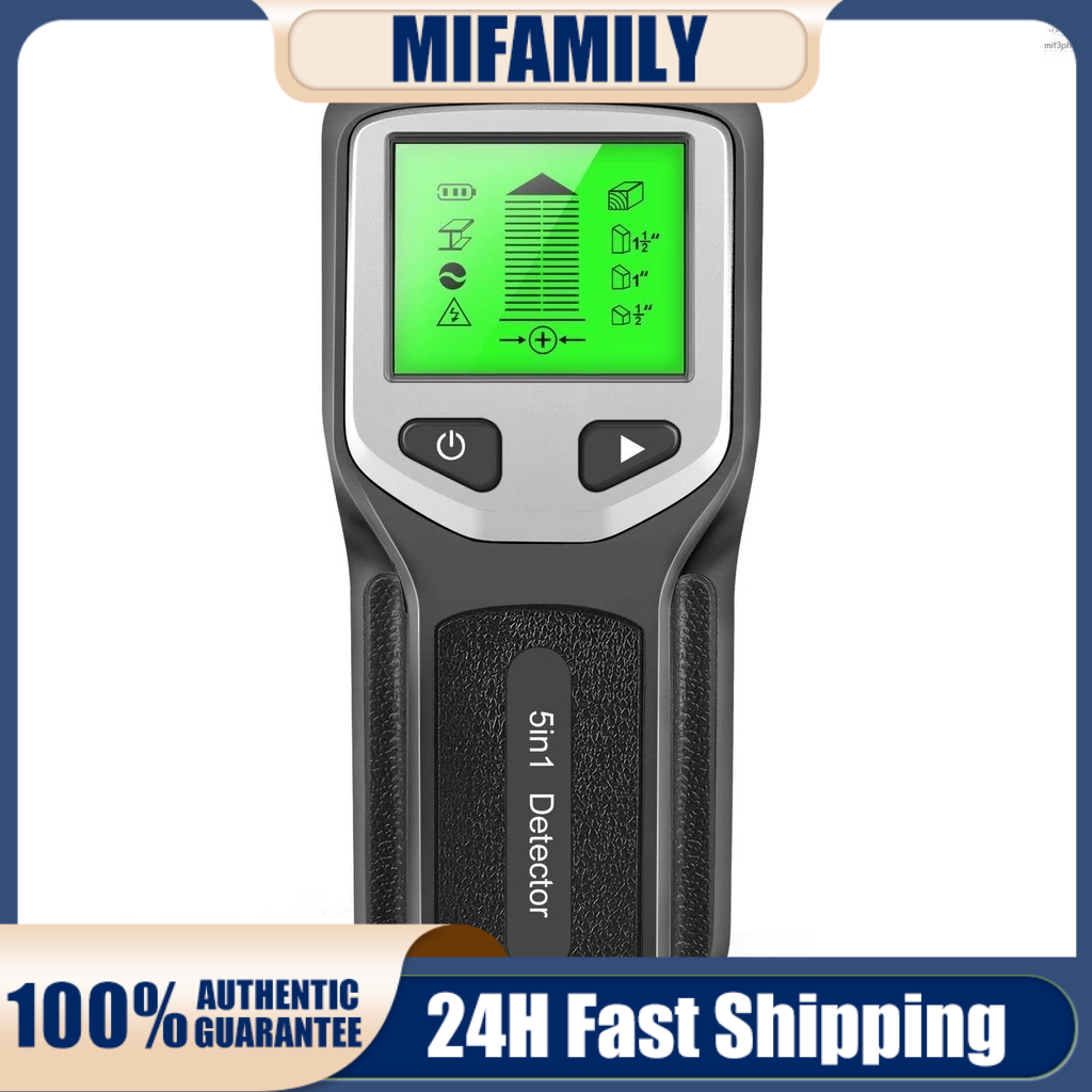 MIF)HW430 5 in 1 Stud Detector Wall Scanner Digital Handheld ...