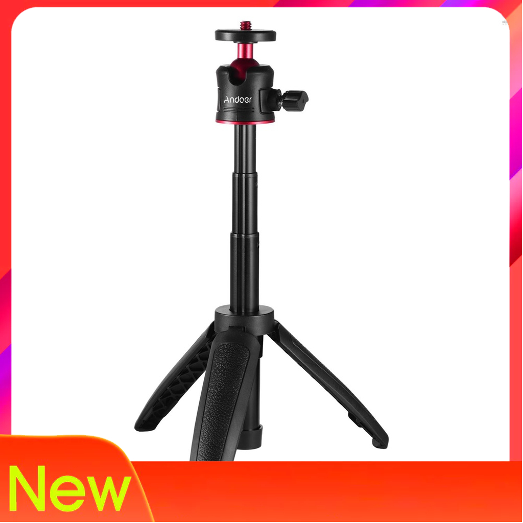 xfanph)Andoer MT-08 Mini Extendable Desktop Tripod Handheld Photography ...