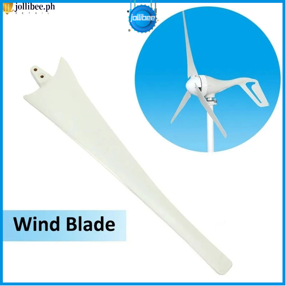 【JOLLIBEE】Wind Turbine Blades 1pc 550mm FRP Light Stable Wind Turbines ...