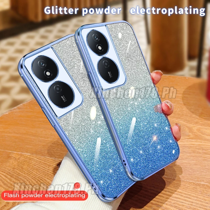 Glitter Case for Huawei Nova Y61 Y70 Y90 Casing Honor X9B X9A 5G X8B ...