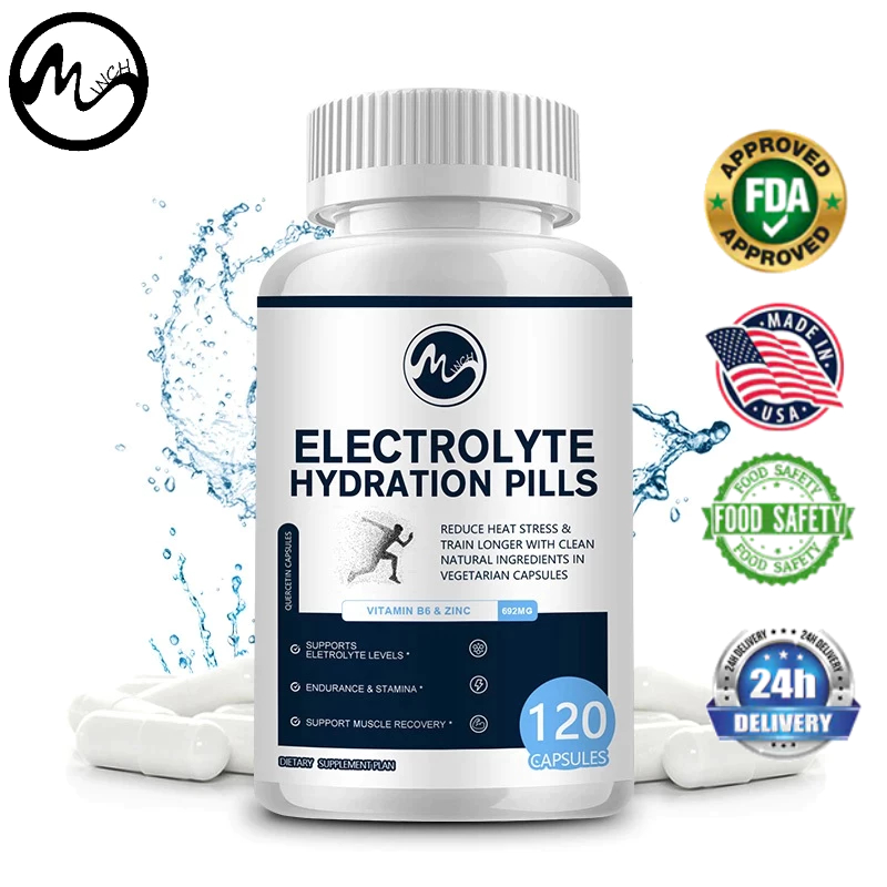 Minch ELECTROLYTE HYDRATION Pills Reduce Heat Stress & Train Longer ...