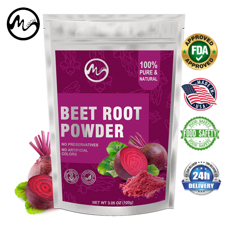 Minch Organic Beet Root Powder 100% Pure Rich In Antioxidants Blood ...