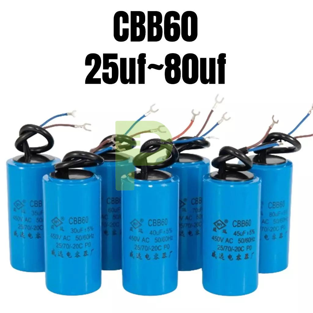 Cbb60 Water Pump Motor Running Capacitor 25uf⁓80uf High Quality ...