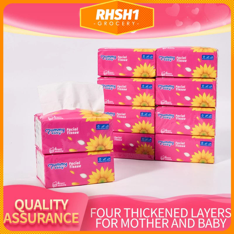 Mummy Baby High quality Facial Tissue paper towel tissue paper 4Ply ...