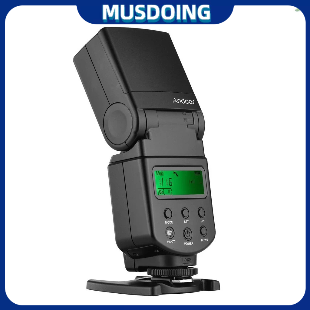 Andoer Universal Flash Speedlite GN40 Adjustable LED Fill Light On ...