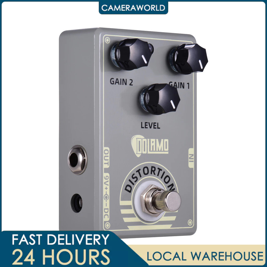 Dolamo D-5 Mark IV Distortion Guitar Effect Pedal Distortion Pedal with ...