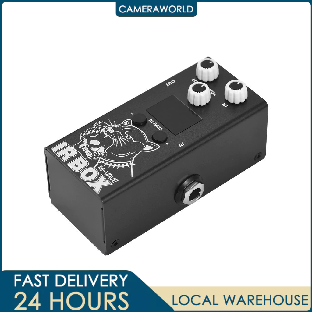 M-VAVE Guitar IR Box Effects Pedal with IR Cab Impulse Response ...