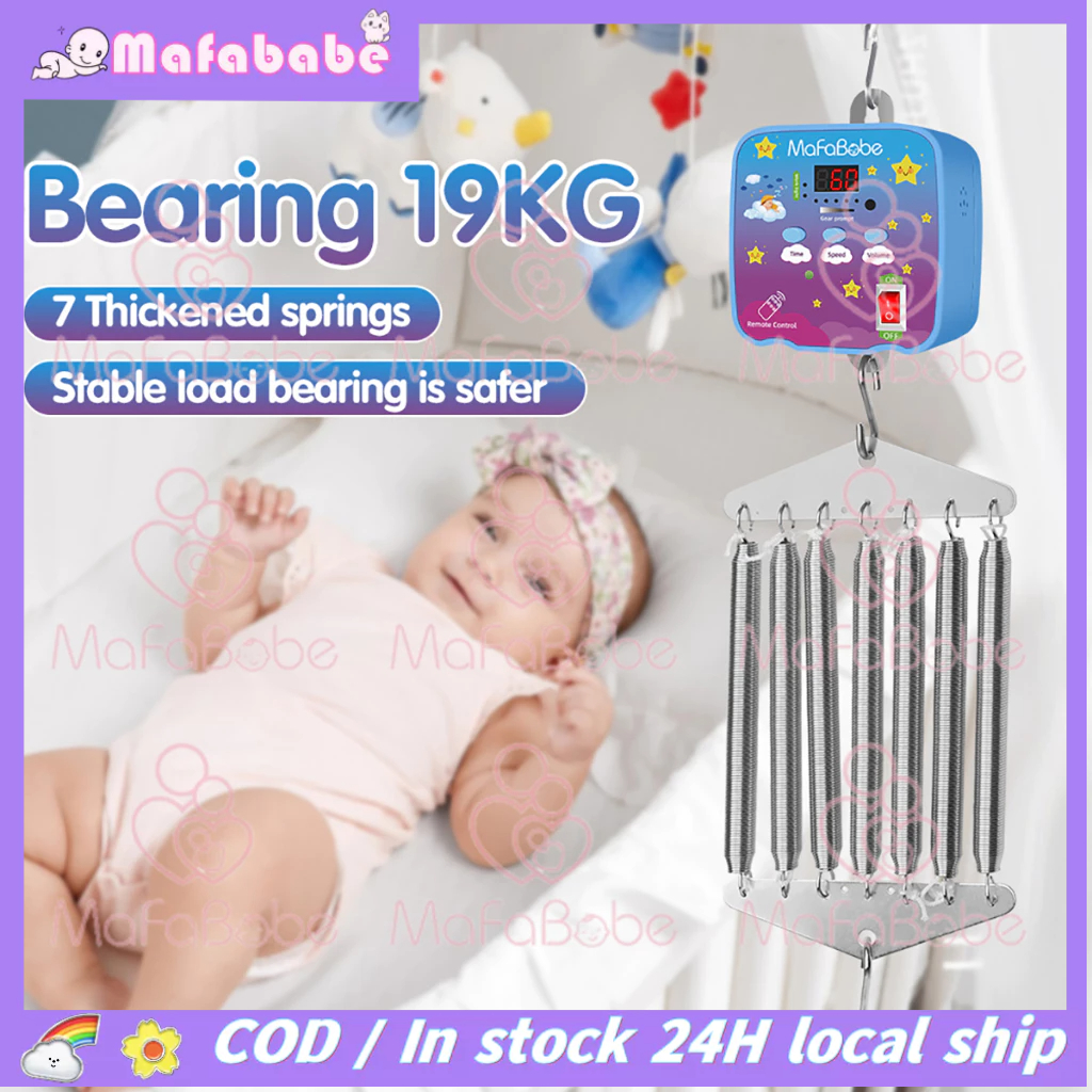 Electronic Baby Cradle Automatic Electric Baby Cradle 7 Spring With ...