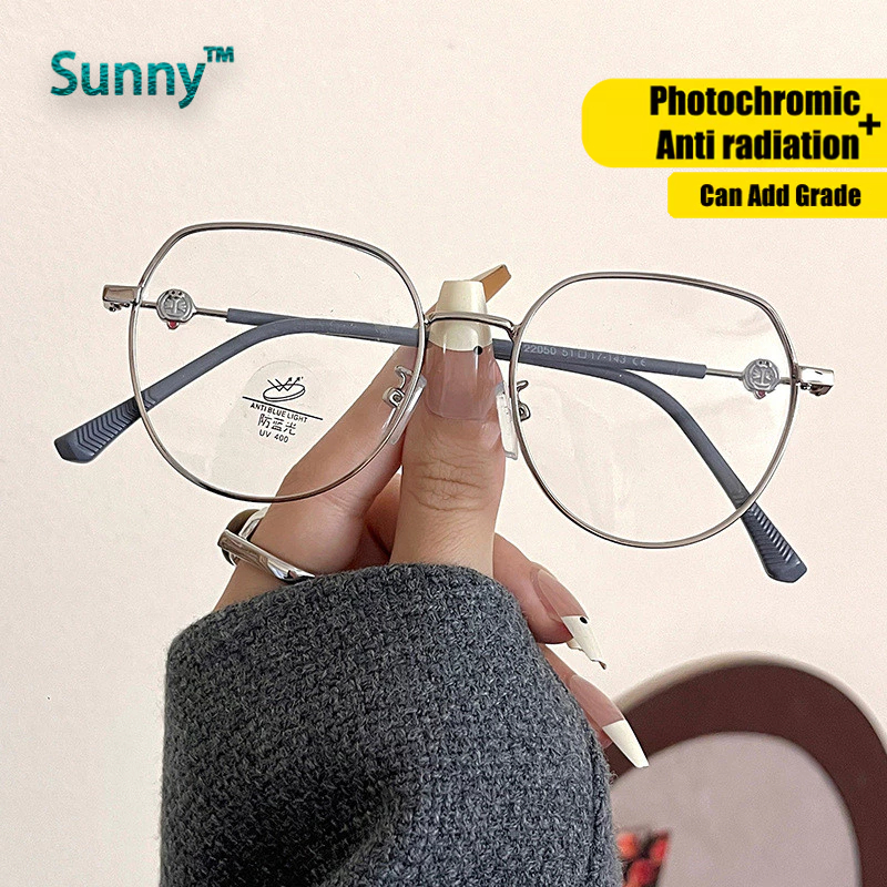 Graded Photochromic Anti Radiation Computer Glasses With Grade Men ...