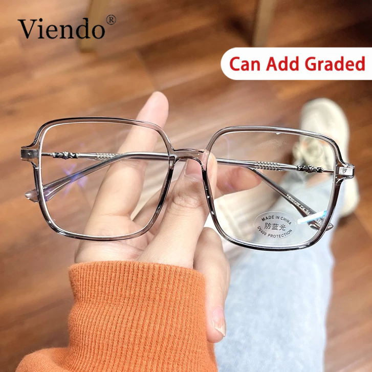 VIENDO Photochromic Anti Radiation Eye Glasses For Women Men ...