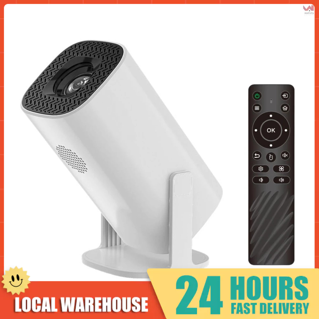 Projector with 4K Decoding 1080P WiFi6 BT5.4 Android 11 System with ...