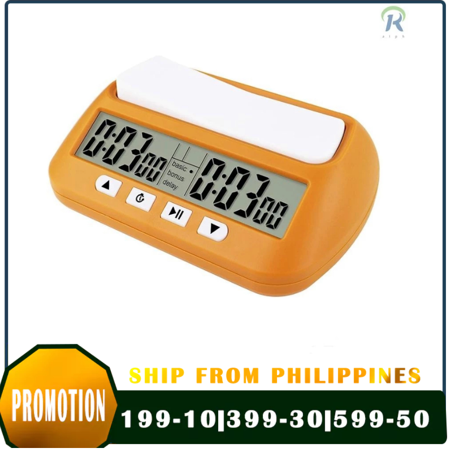 3-in-1 Multipurpose Portable Professional Chess Clock Digital Chess ...