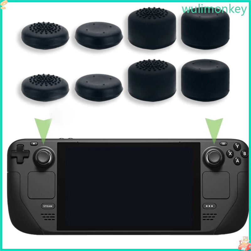 Game Controller Thumb Grip Caps Joystick Caps for Steam Deck Rubber ...