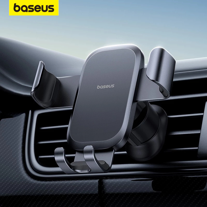 Baseus Metal Age Go Gravity Car Mount Air Outlet Version Car Phone ...