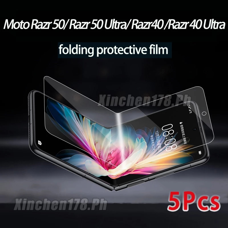 5pcs Flexible Hydrogel Film for Motorola Razr 50 Ultra Razr 40 Ultra ...