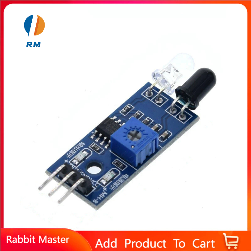 IR Infrared Obstacle Avoidance Sensor Module for Arduino Smart Car ...