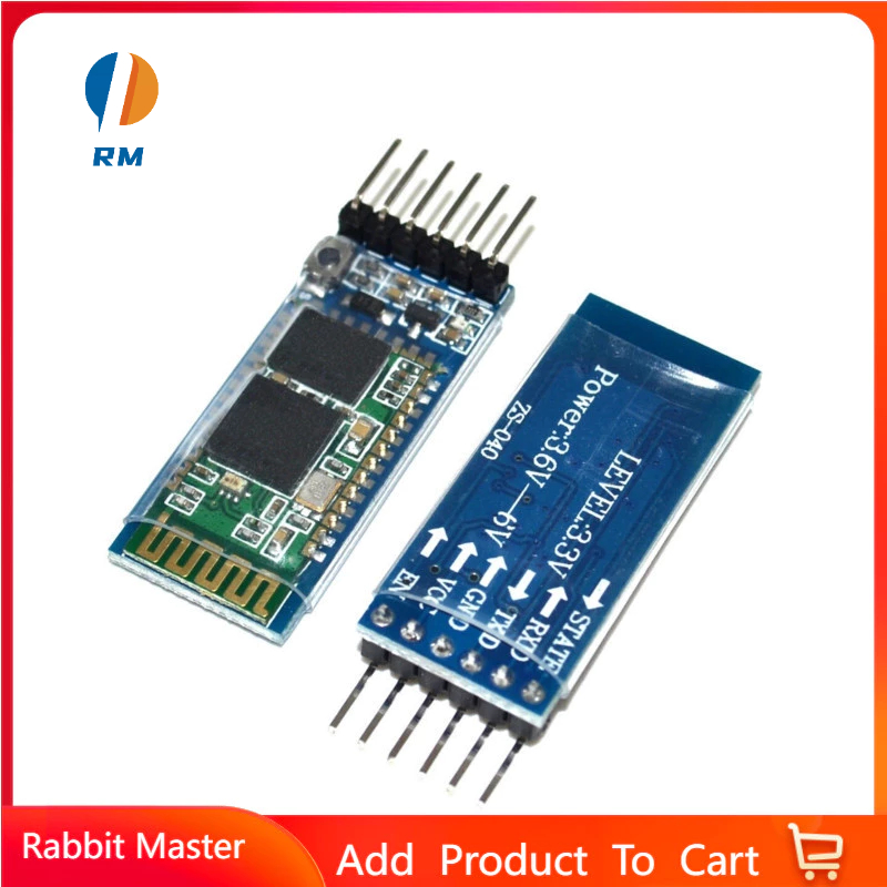 HC-05 master-slave 6pin JY-MCU anti-reverse, integrated Bluetooth ...