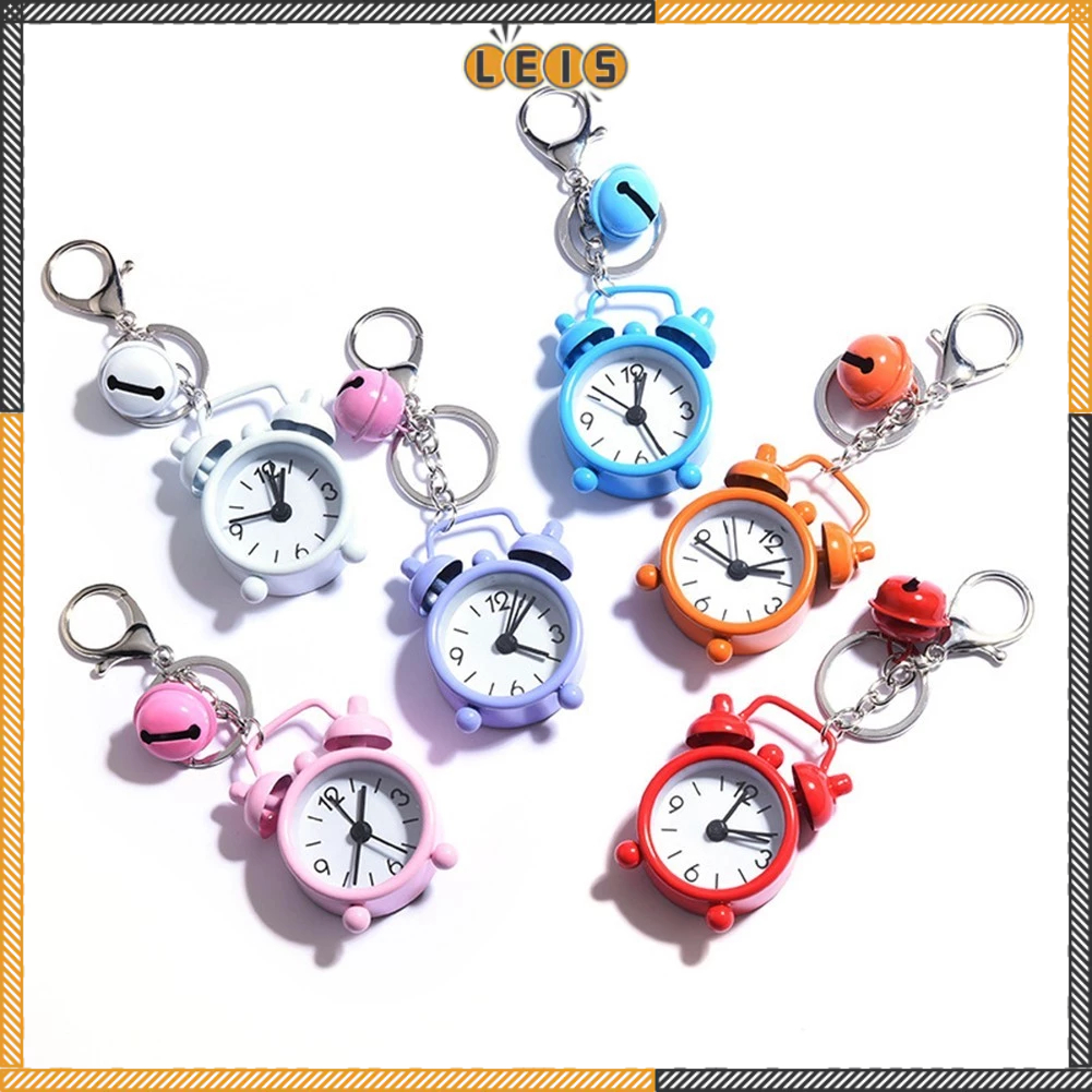 Mini Alarm Clock Keychain Decorative Accessory Lightweight Portable And ...