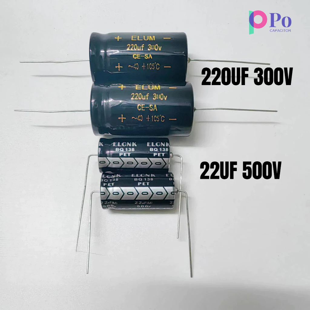 Audio Capacitor 22UF 500V 220UF 300V Axial Capacitor | Shopee Philippines