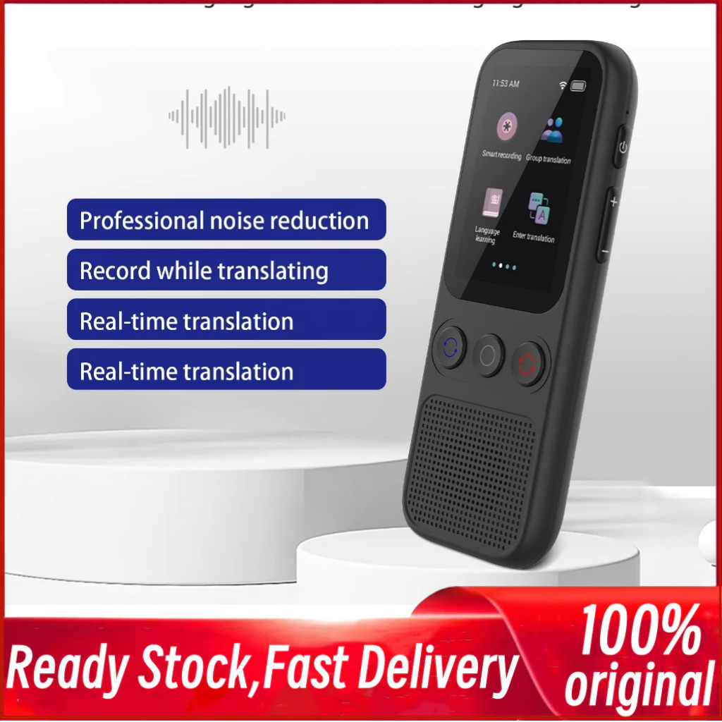 Portable Language Translator Device with 138 Languages Voice ...