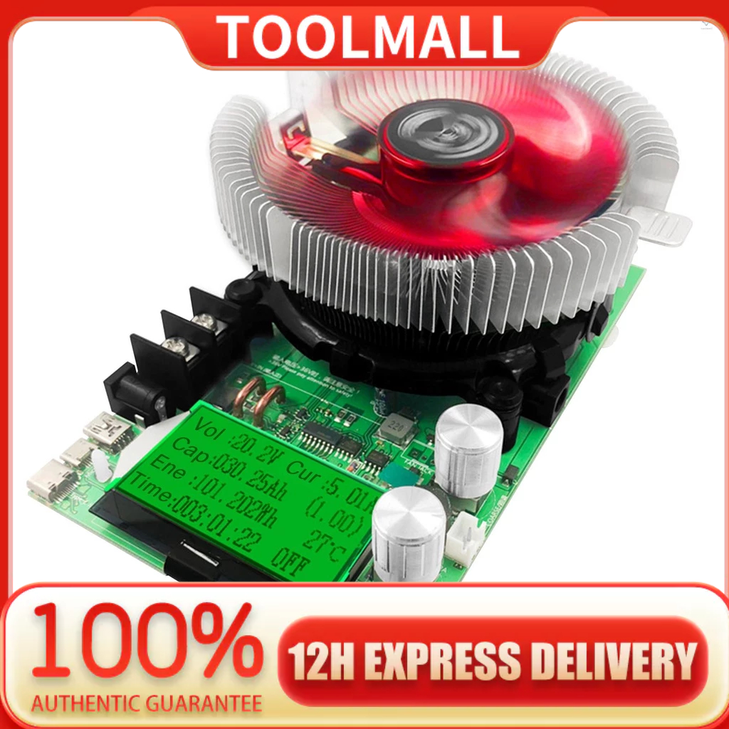 TMP 150W 200V 20A Electronic Load Tester Digital LCD Screen Electronic ...