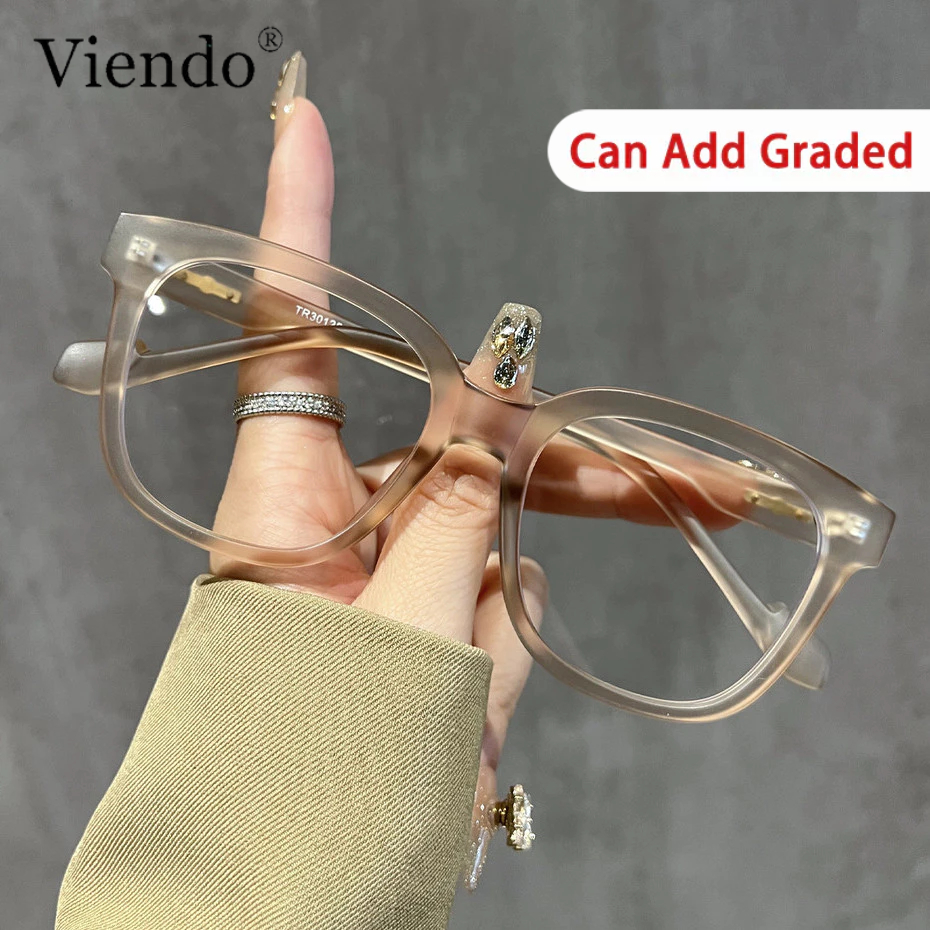 VIENDO Photochromic Anti Radiation Eye Grade Glasses For Women Men ...