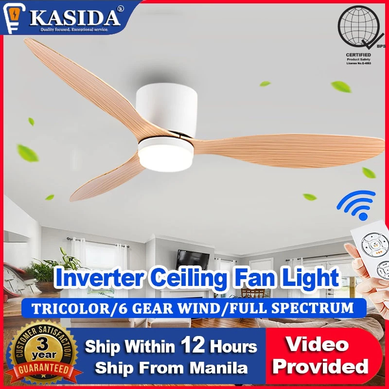 KASIDA ceiling fan with light with remote celling fan big size heavy ...