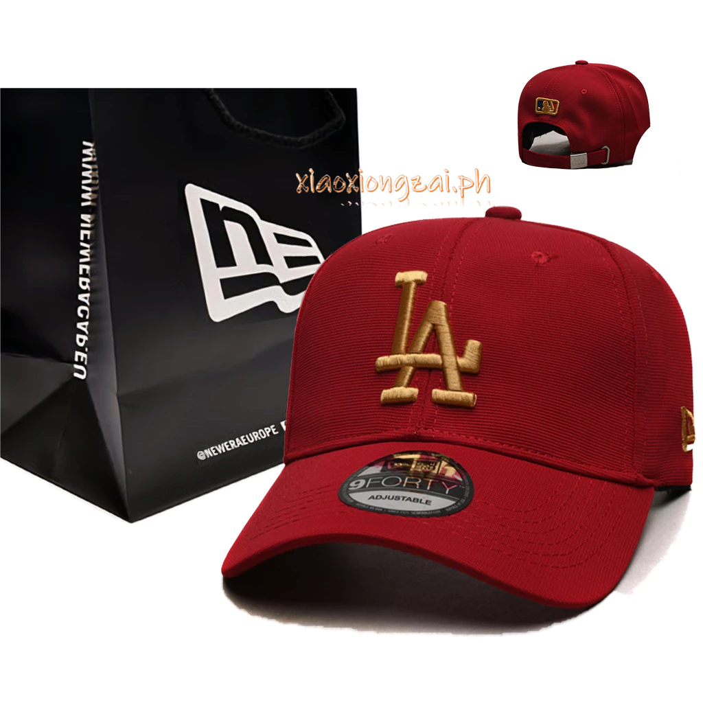 11.11 Large SHOPEE LA Los Angeles Dodgers Baseball Cap Black Gold Men ...