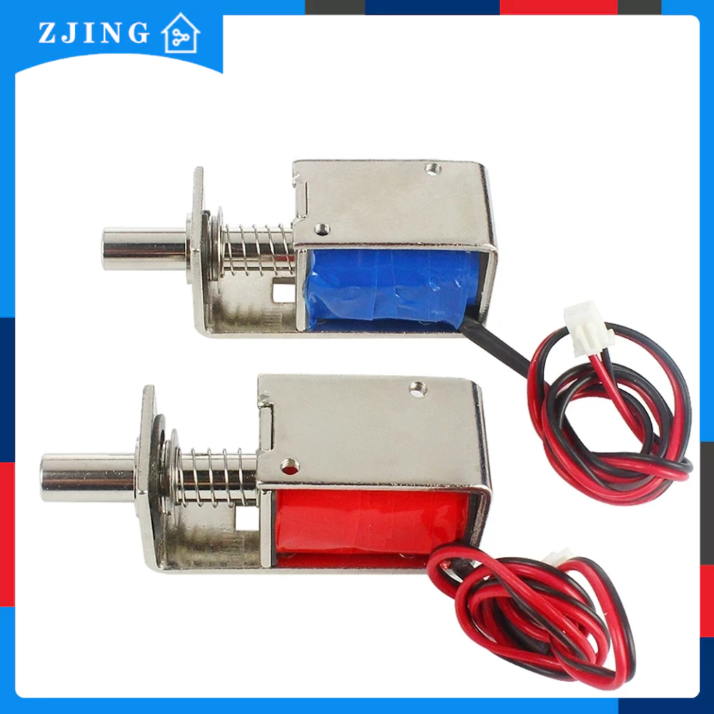 DC12V 24V electric control door lock electromagnetic lock solenoid ...