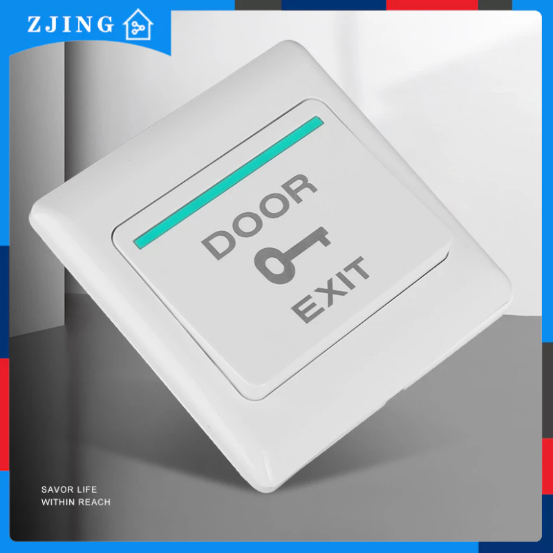 2Pcs Door Exit Push Release Button Switch Magnetic Lock Door Access ...