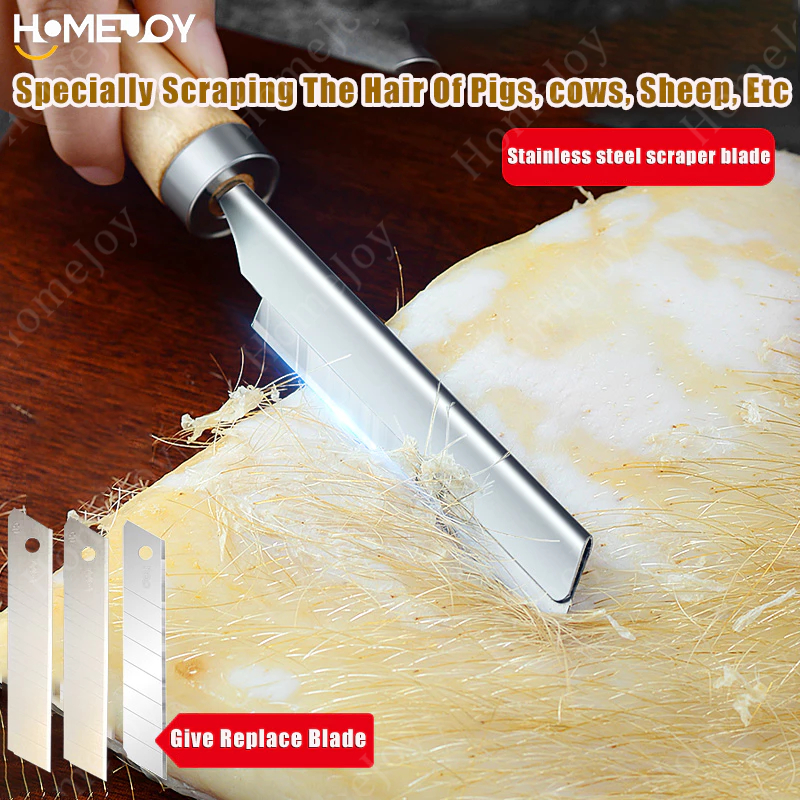 Stainless Steel Animal Hair Shaving Tool Pig/Sheep/Cattle Hair Scraper ...
